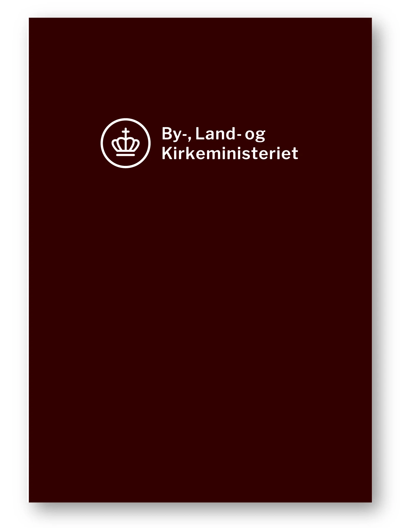 Rapport: Sognebåndsløsning m.v. Rapport fra Arbejdsgruppen om ...